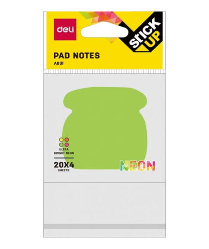 Deli Pad Notes 76x76mm 100 Sheets – ferozsonspk